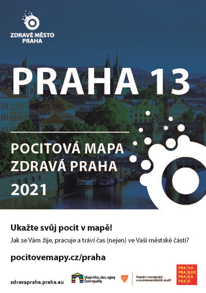 Pocitová mapa Prahy 13 | Praha 13